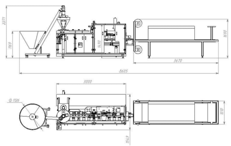 Complete Line of Packing Flour in Paper Bags - FoodProTec